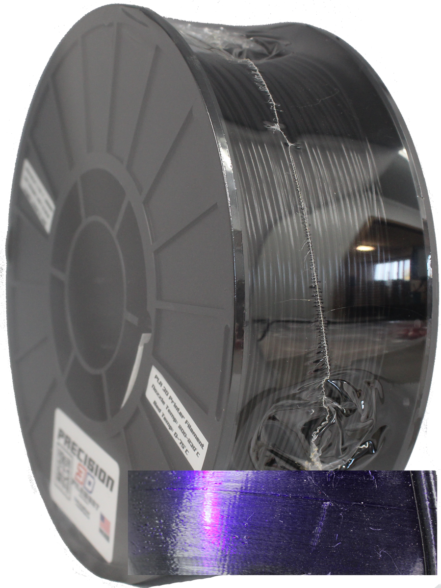 Midnight [Dark Purple] PLA Filament [1.75MM] 2.2LB / 1KG Spool ...